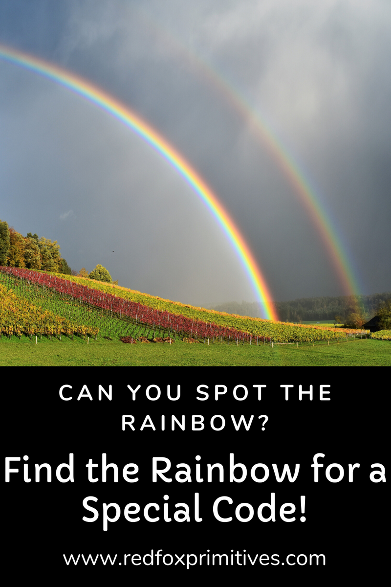 Can You Find the Rainbow? – Red...