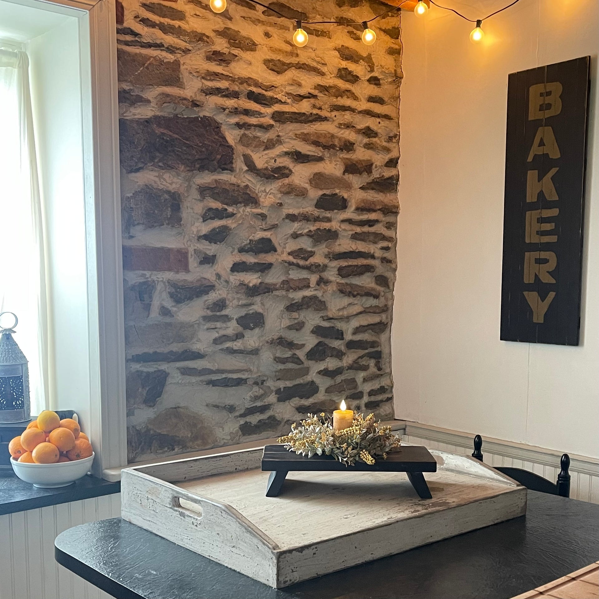 Black Wooden Table Riser – Red ...