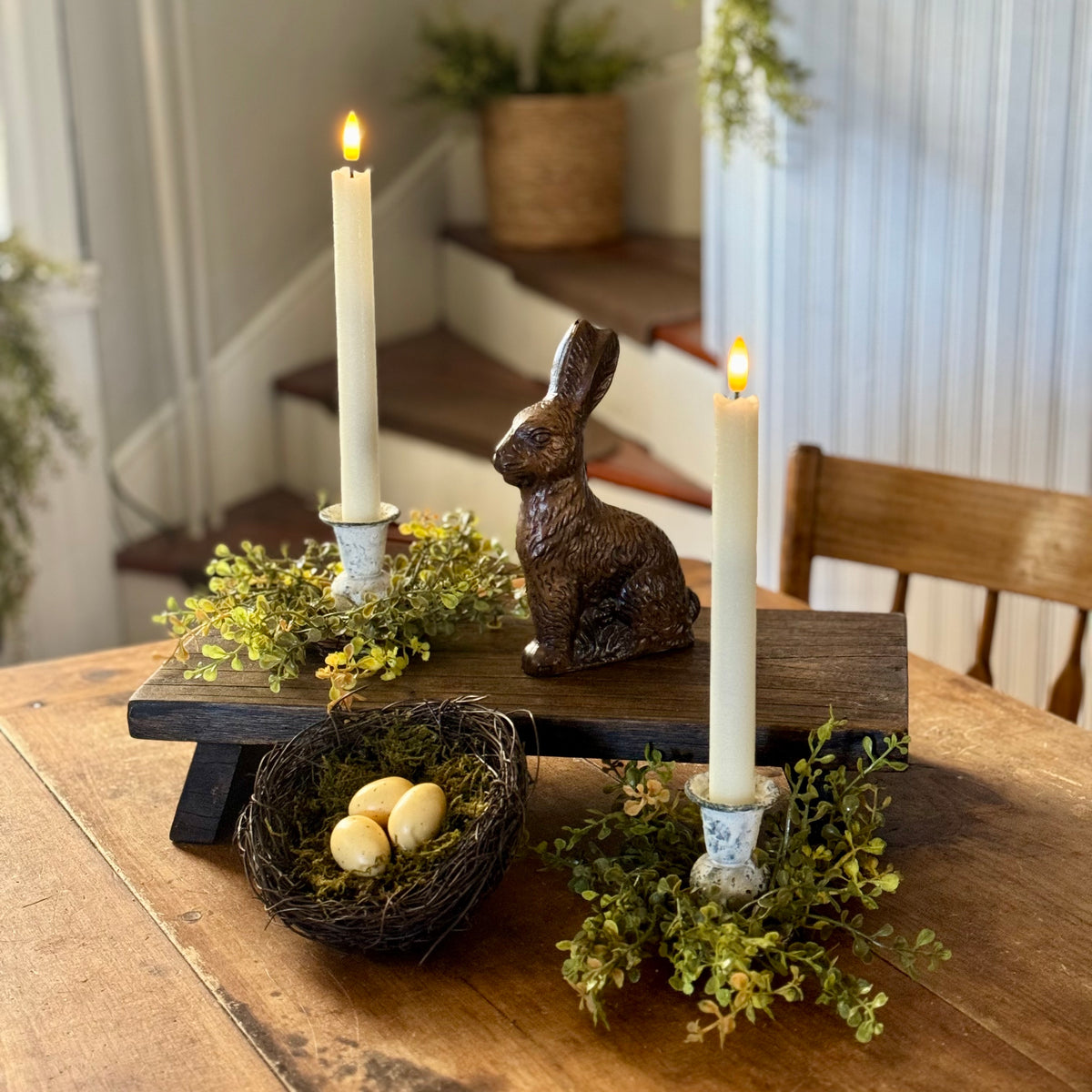 Rustic Brown Table Riser – Red Fox Primitives