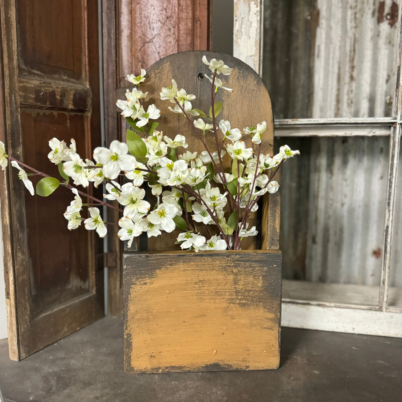 Door Box - Handmade Wooden Door Box