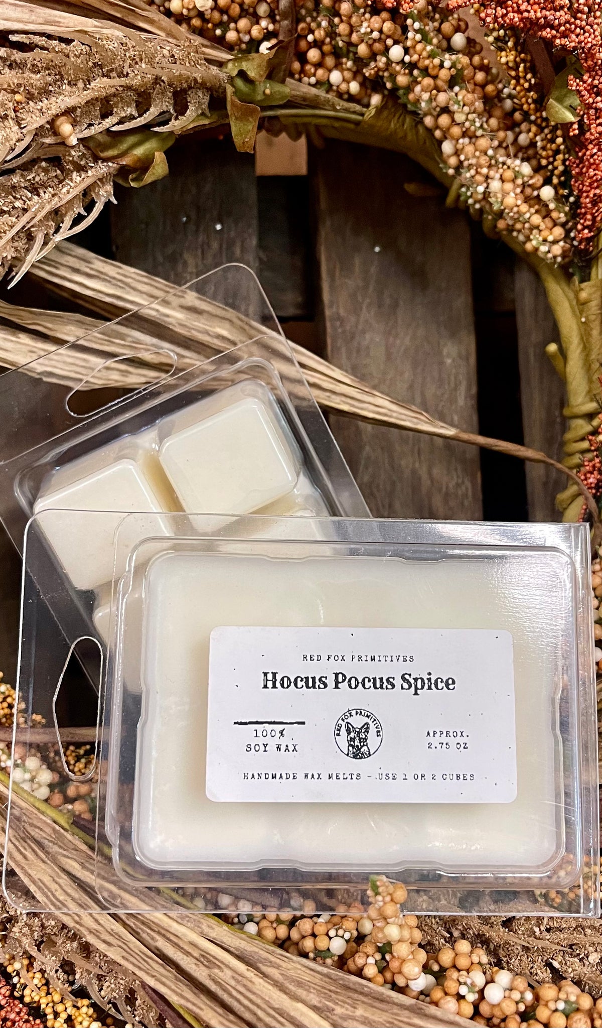 Hocus Pocus Spice - Soy Melt Set of 2...