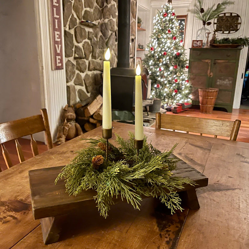 Rustic Brown Table Riser – Red Fox Primitives