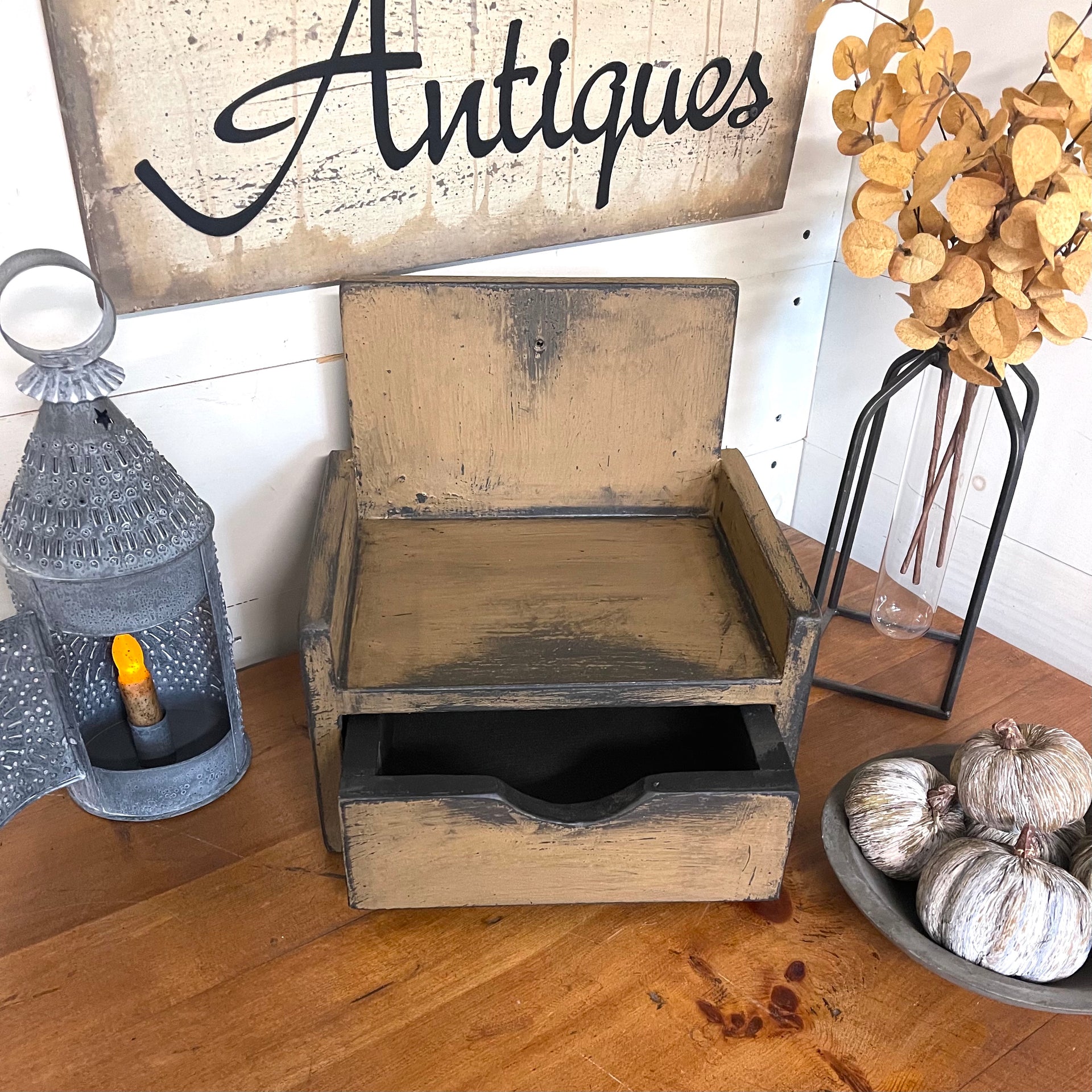 Seed Box - Primitive Autumn Brown &nd...
