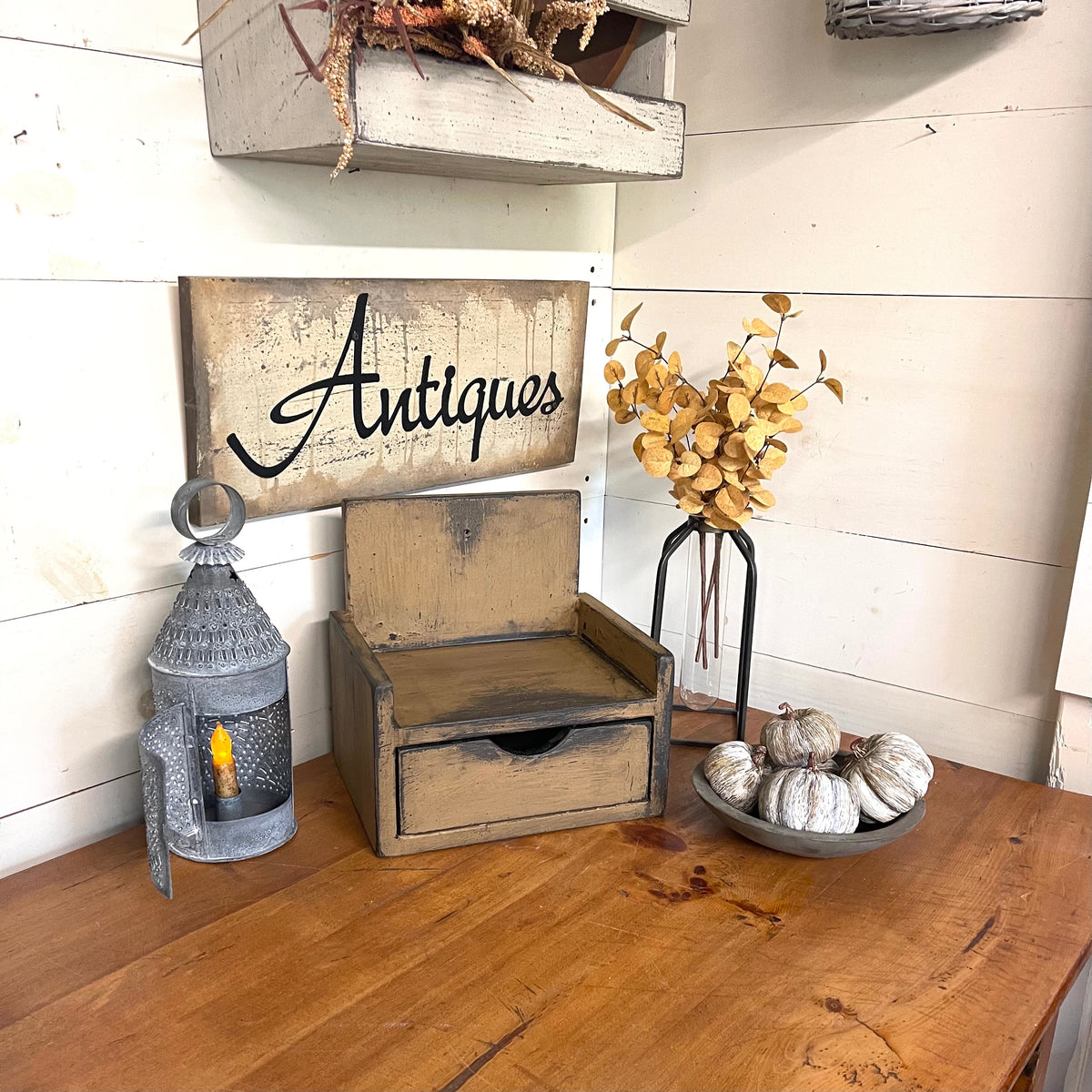 Seed Box - Primitive Autumn Brown &nd...